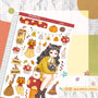 Cat | Fluffy Tails | Collection Stickers | C381 – PaperDollzCo