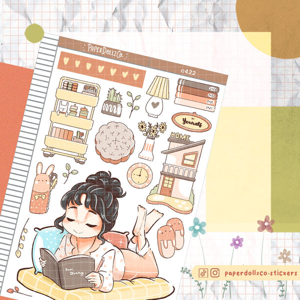 Home | Planner Girl | Collection Stickers | C422 – PaperDollzCo
